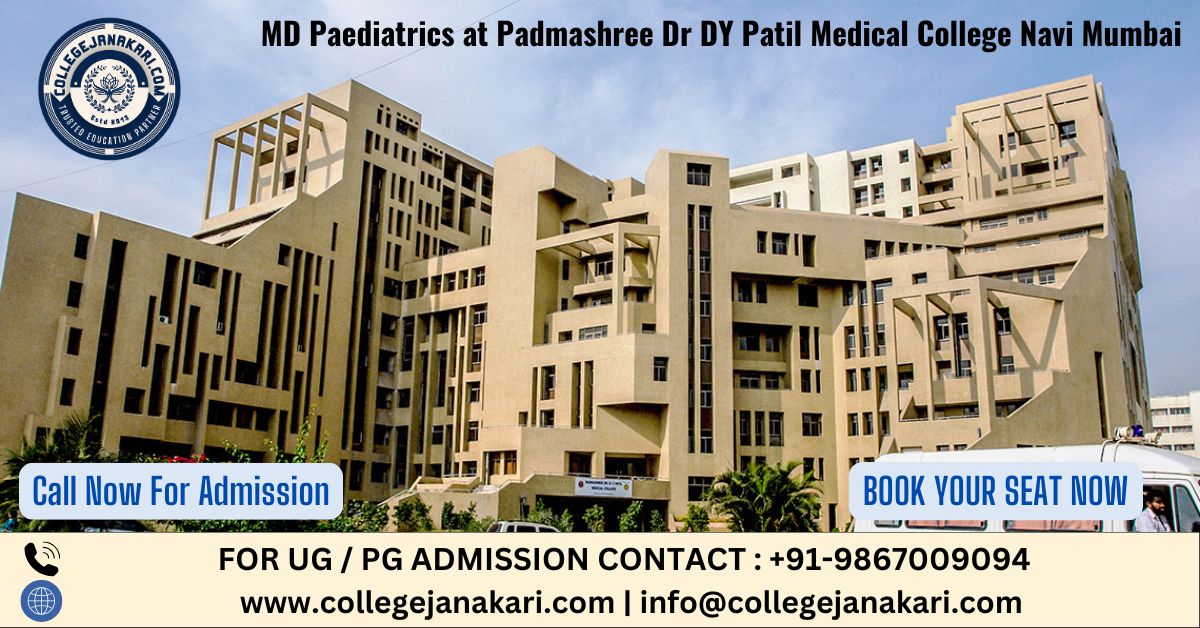 Padmashree Dr DY Patil Medical College Navi Mumbai : PG(MD/MS ...